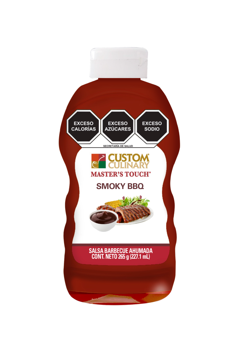 CUSTOM Salsa Smoky BBQ 265g – Custom Culinary México