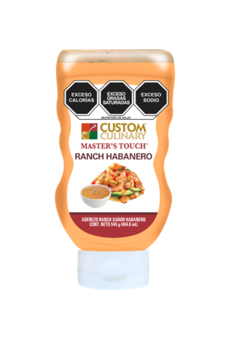 Aderezo Ranch Habanero Tabletop – Custom Culinary México