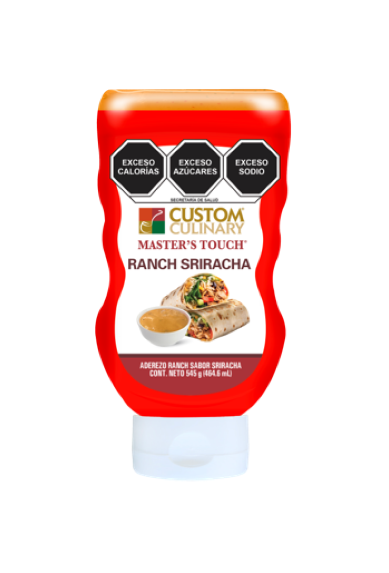 Aderezo Ranch Sriracha Tabletop – Custom Culinary México