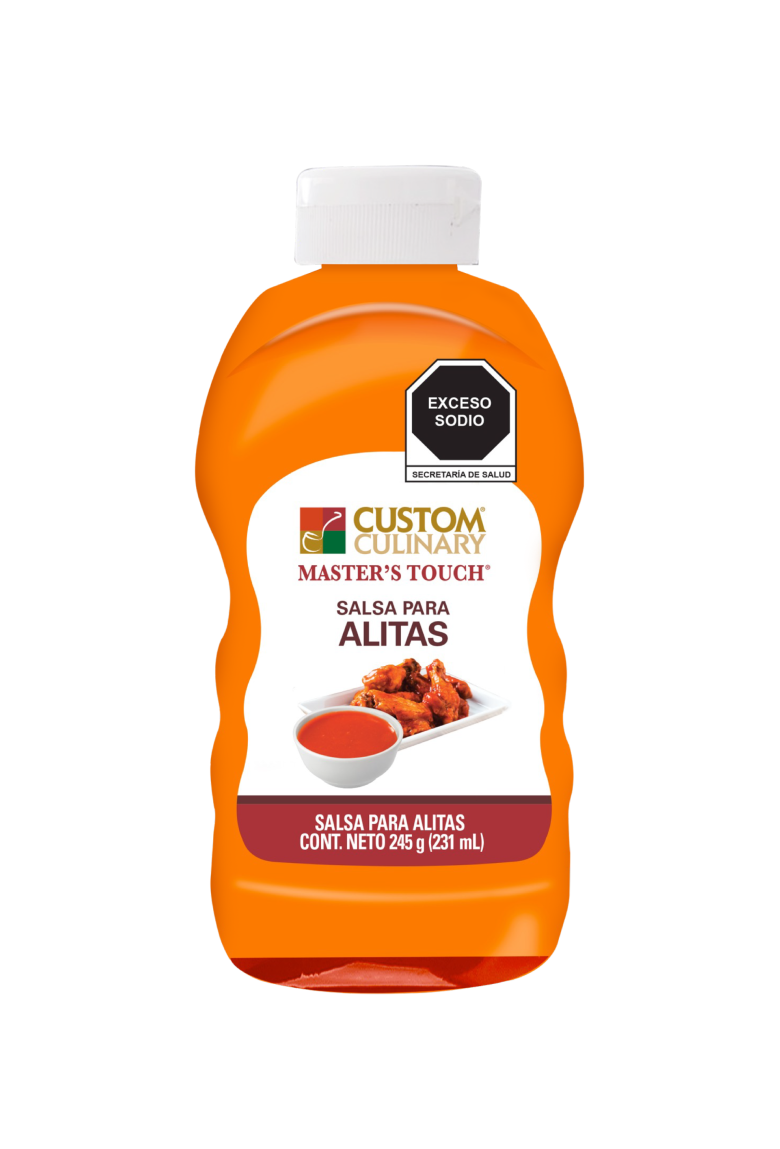 CUSTOM Salsa Alitas 245g – Custom Culinary México