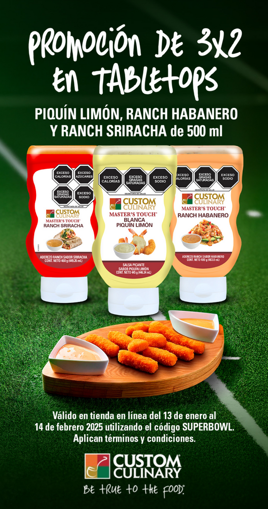 Salsa para Alitas Custom Culinary - Dale más sabor a tu negocio ...