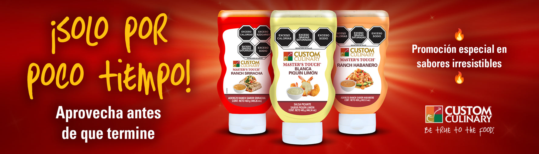 Salsa para Alitas Custom Culinary - Dale más sabor a tu negocio ...