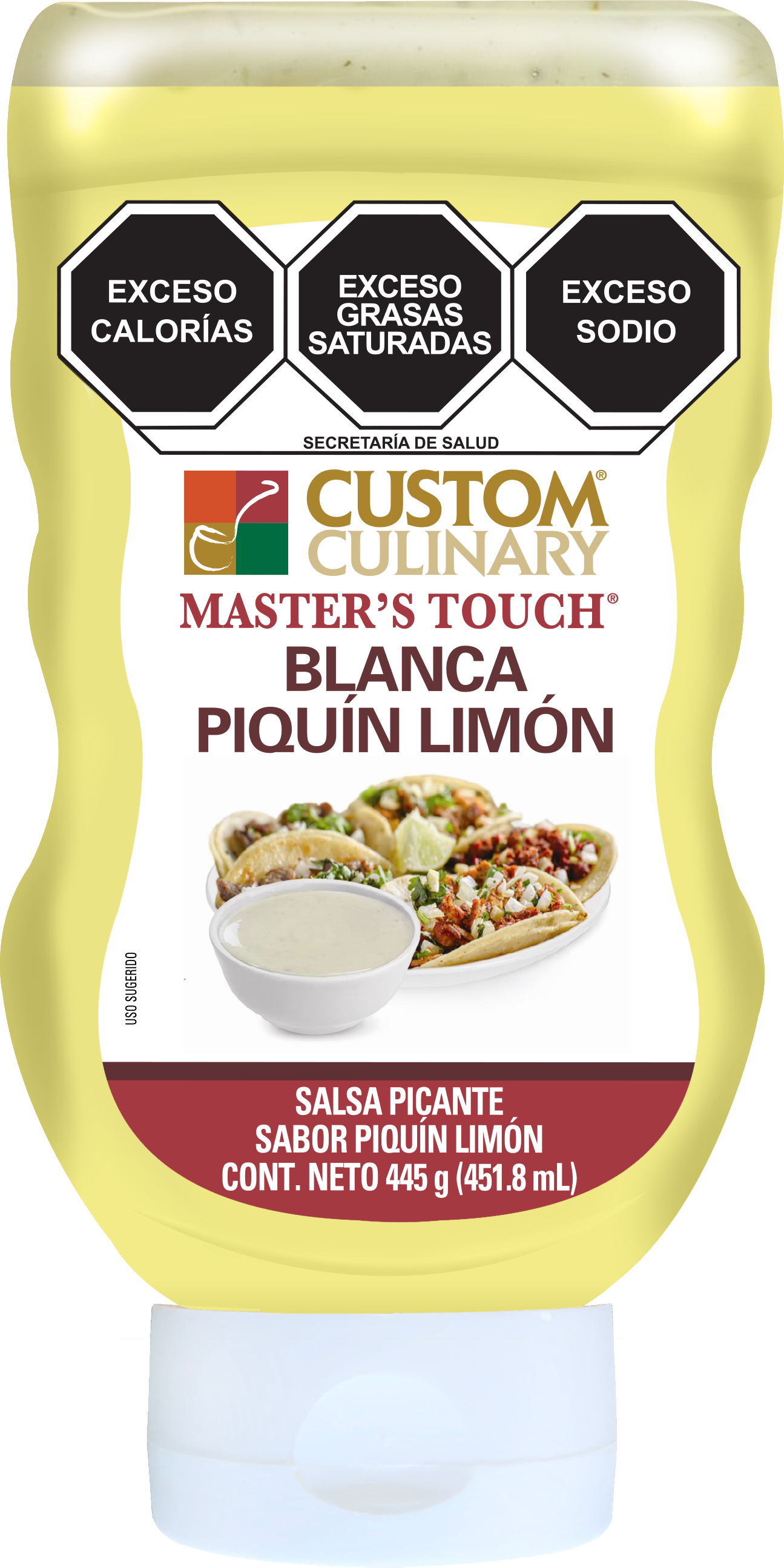 Blanca Piquín Limón Tabletop – Custom Culinary México