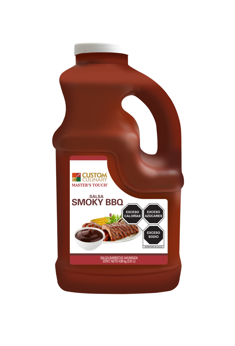 Salsa Smoky BBQ 4kg – Custom Culinary México